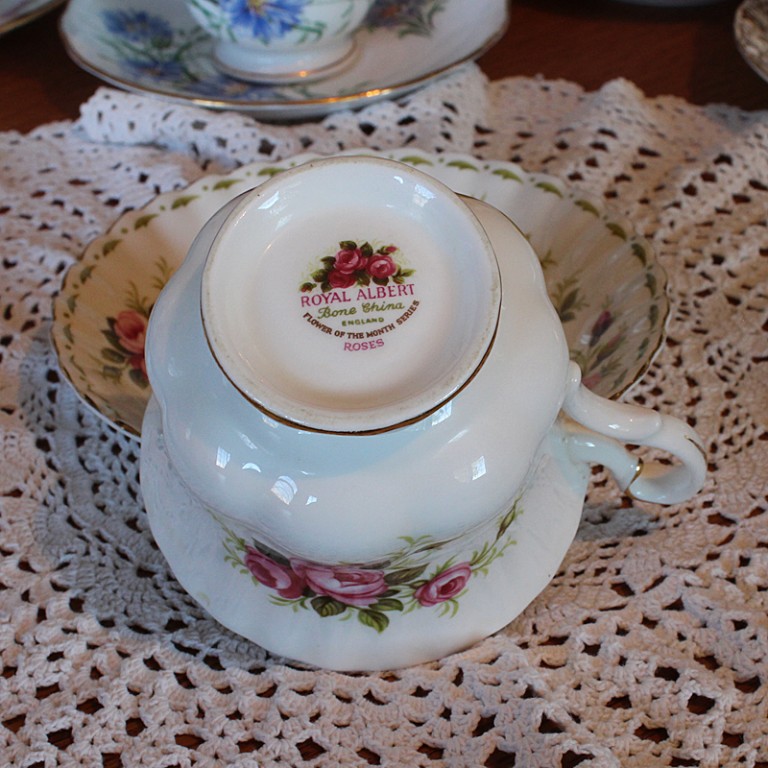 Royal Albert Teacup and Saucer June Flower of the Month Series - Urban ...